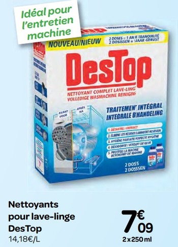 Destop integral lave linge - L'electronique à la maison
